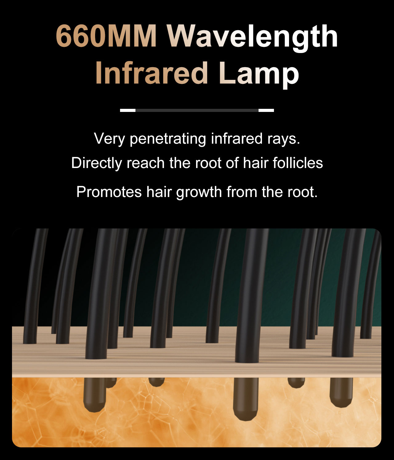 Laser Hair Growth Comb For Hair Loss Treatment | PS Beauty